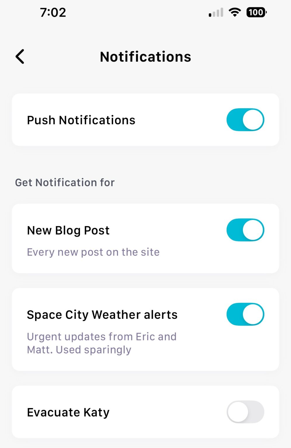 Rain chances continue, and we may have finally fixed the app notification bug – Space City Weather